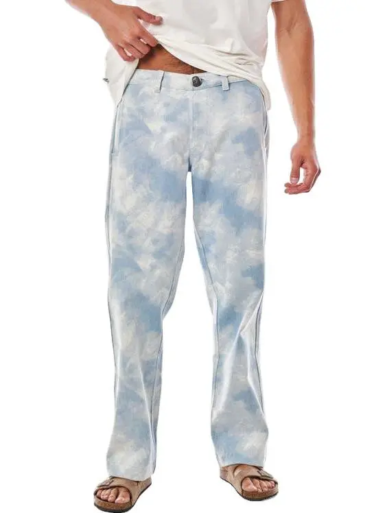 LEISURE LAB Daydream Straight-leg Pant - Cloud