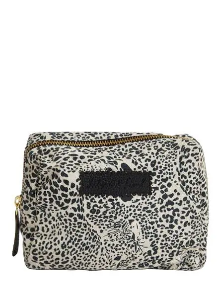 LILY AND LIONEL Printed Cosmetic Bag - Neutral