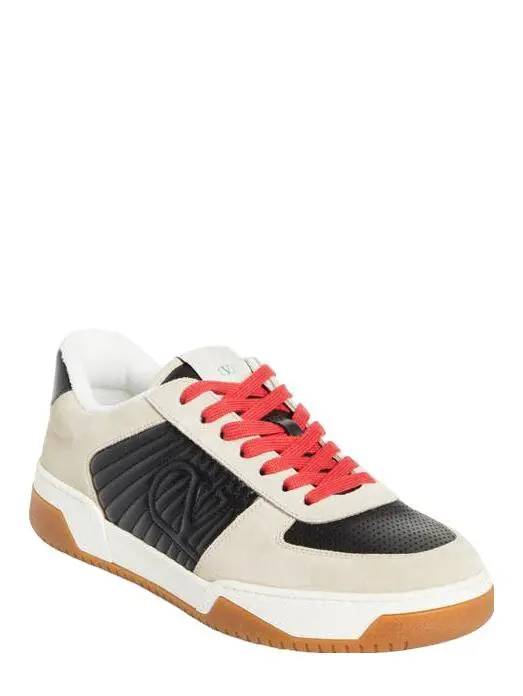 Valentino Garavani Sparity Low Top Sneakers - Beige Multi