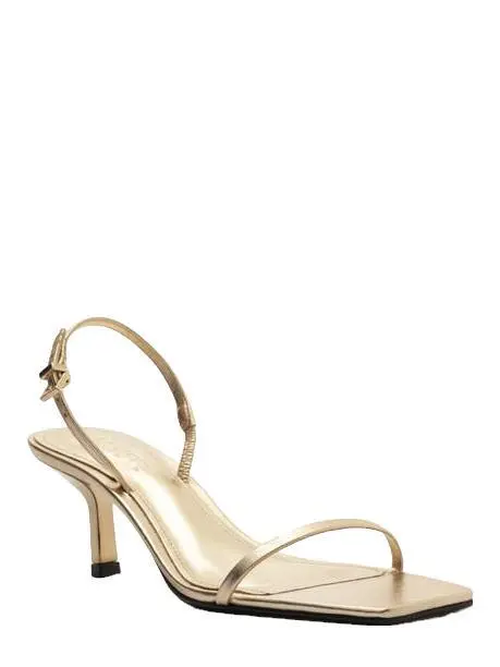 Schutz Judith Slingback Sandal - Platina