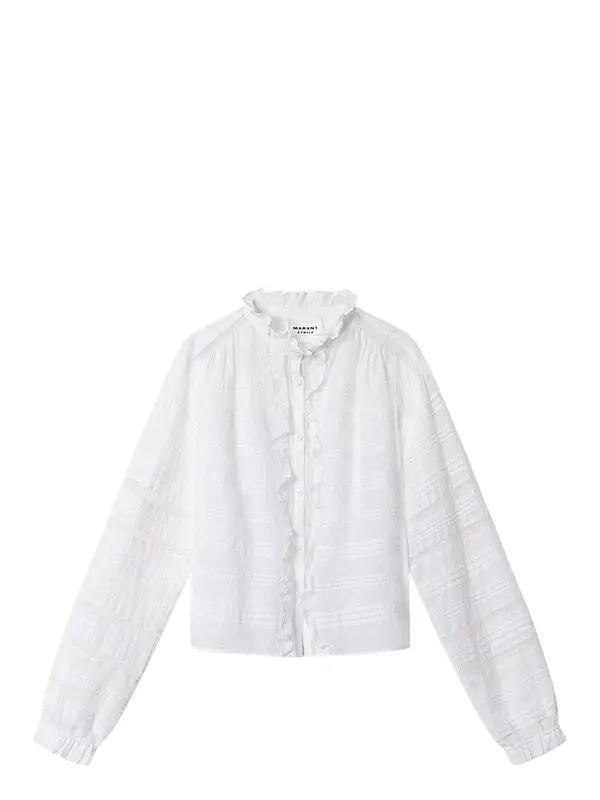 MARANT ETOILE Peline Top - White