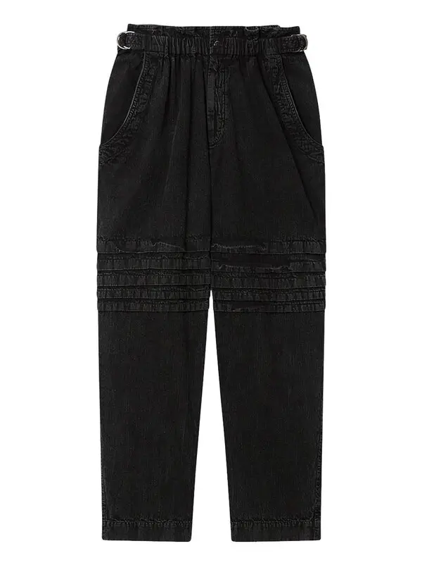MARANT ETOILE Mellya Carrot Pants - Black