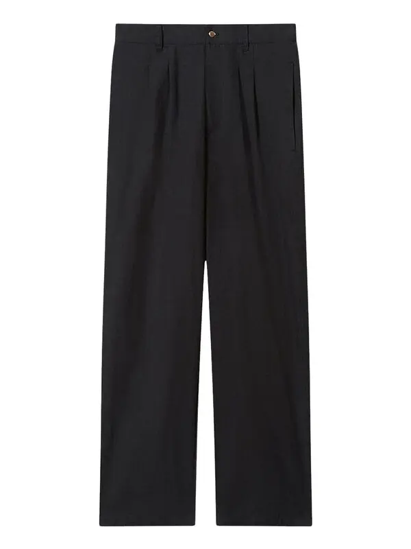 Isabel Marant Yostin Relaxed Fit Trousers - Black