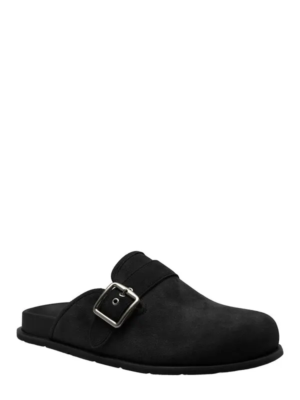 COACH Buckle Clog - Black