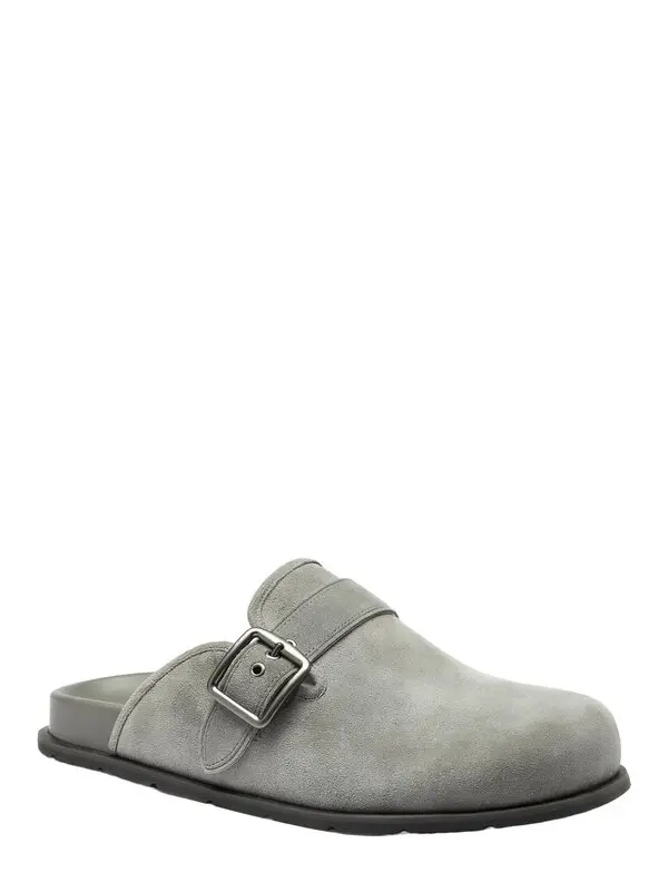 Coach Buckle Clog - Charcoal