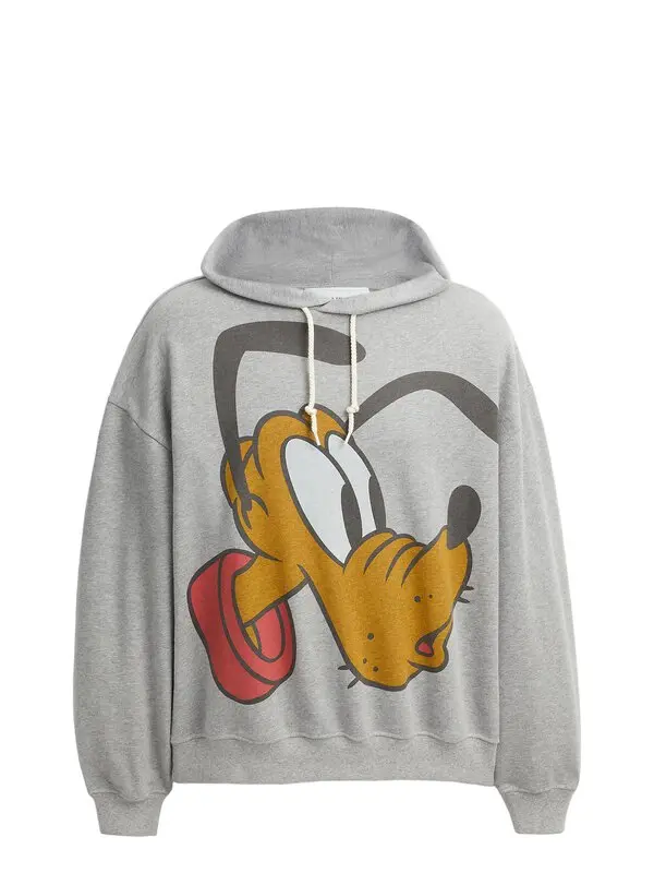 Coach Disney X Pluto Hoodie - Heather Grey