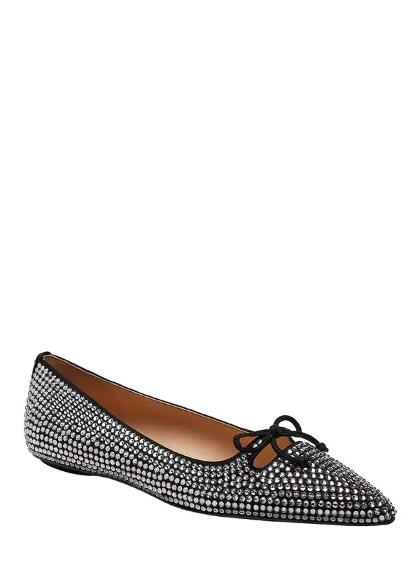 COACH Flat With Crystals - Black