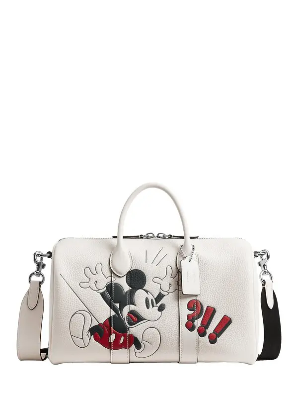 COACH Disney X Compass Bag 35 With Mickey Mouse - Chalk Multi
