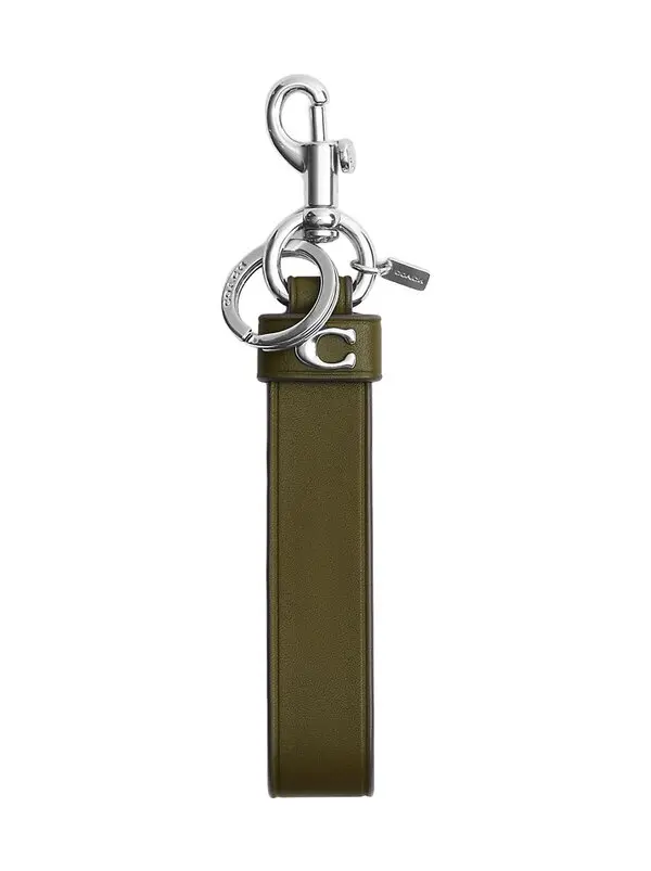 COACH Loop Bag Charm - Olive