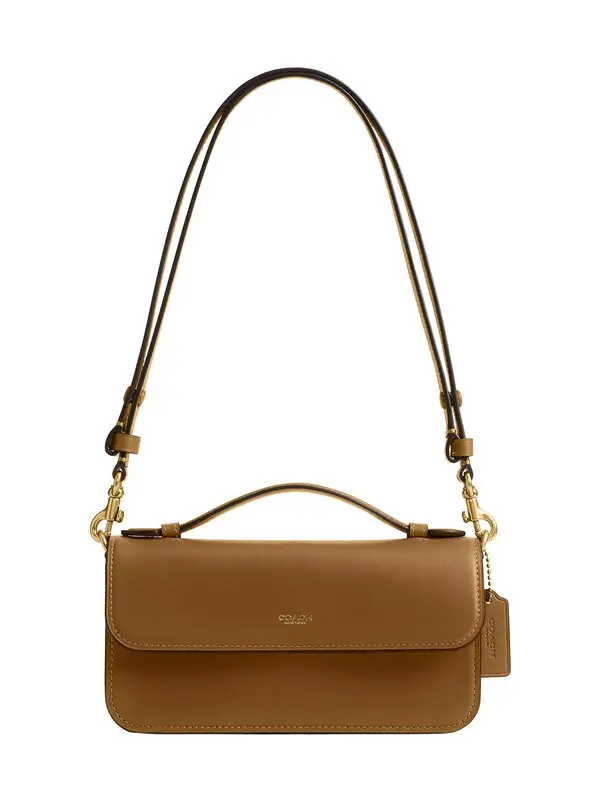 COACH Elora Top Handle Crossbody Bag - Brass/muted Olive