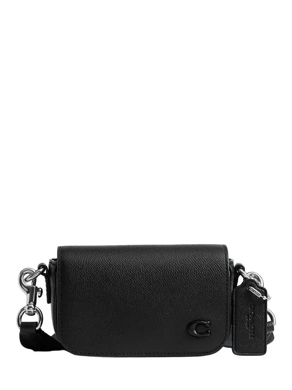 COACH Flap Crossbody Bag - Black