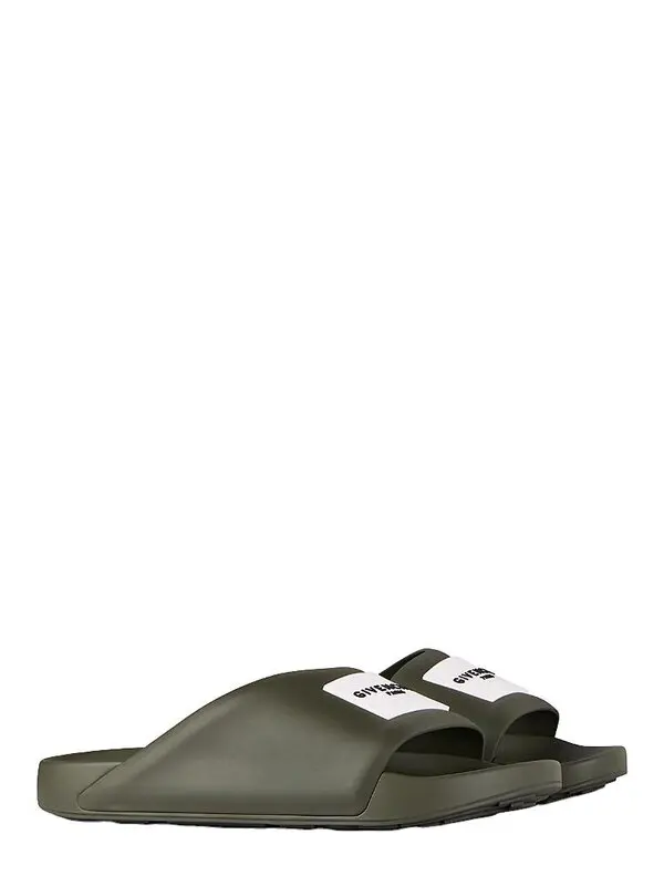 Givenchy Slide Sandals - Khaki