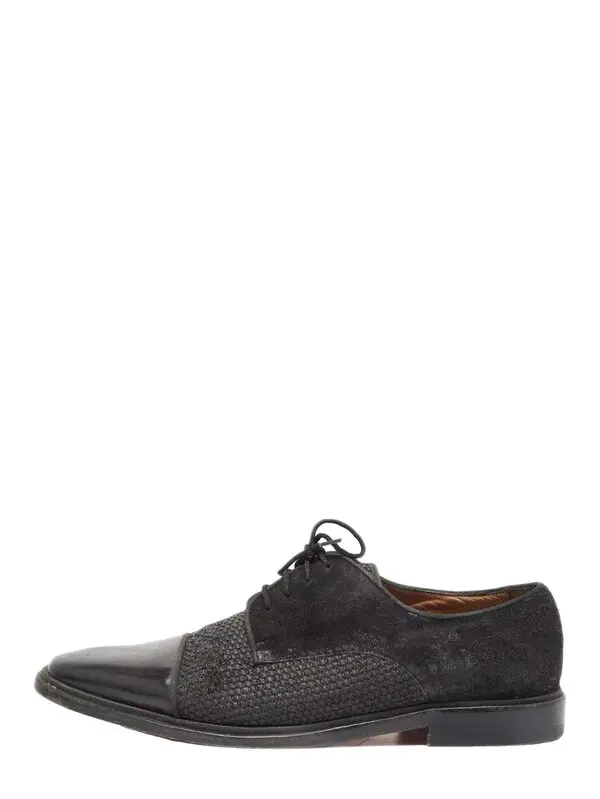 CHRISTIAN LOUBOUTIN Paneled Derby Shoes - Black