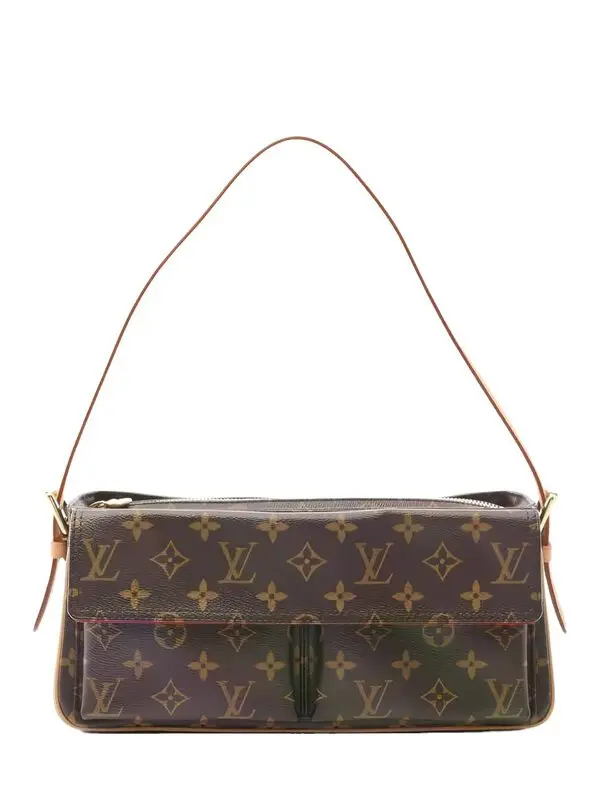 LOUIS VUITTON Vivacite Monogram Shoulder Bag - Brown