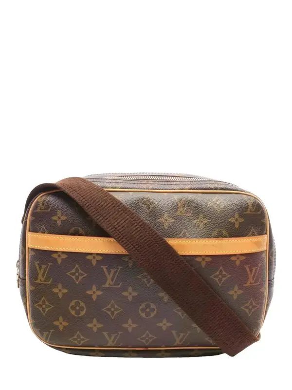 LOUIS VUITTON 2008 Reporter Pm Monogram Shoulder Bag - Brown