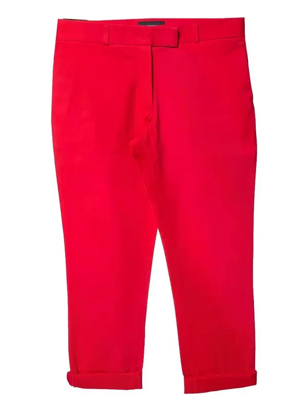 JOSEPH Cropped Trousers - Red