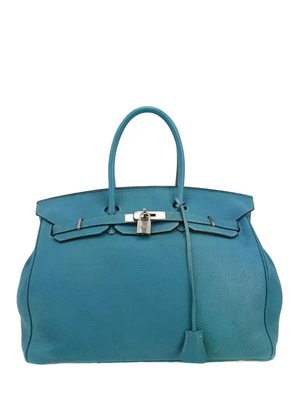 Hermès Birkin 35 Handbag - Blue