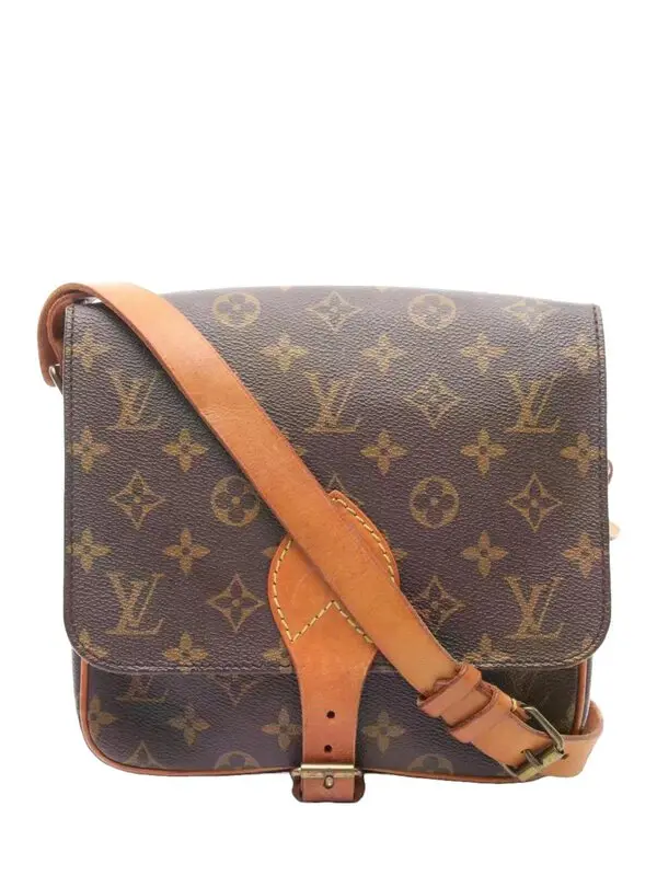 LOUIS VUITTON 1988 Cartesier Mm Shoulder Bag - Brown
