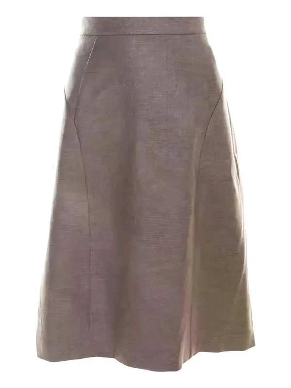 Escada A-line Skirt - Brown
