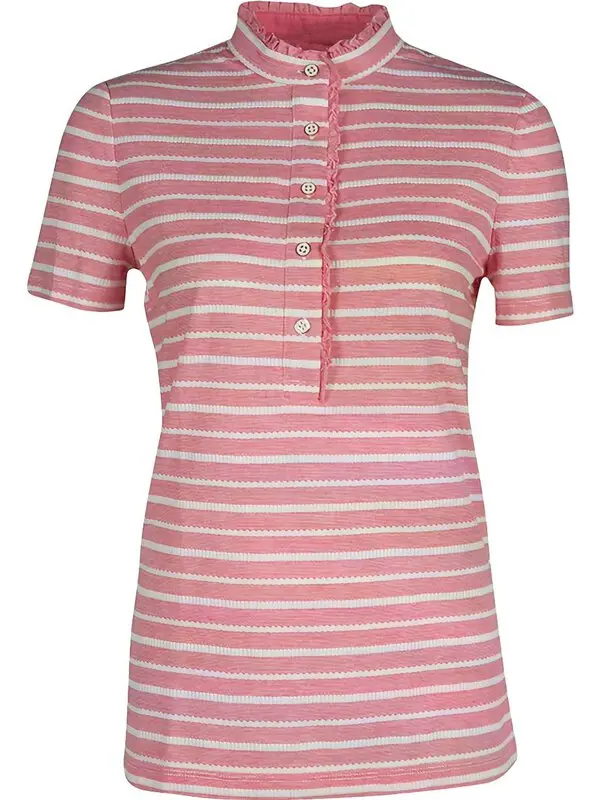 Tory Burch Striped T-shirt - Pink