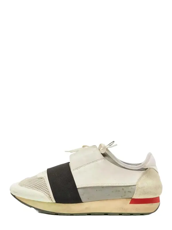 Balenciaga Leather Sneakers - White
