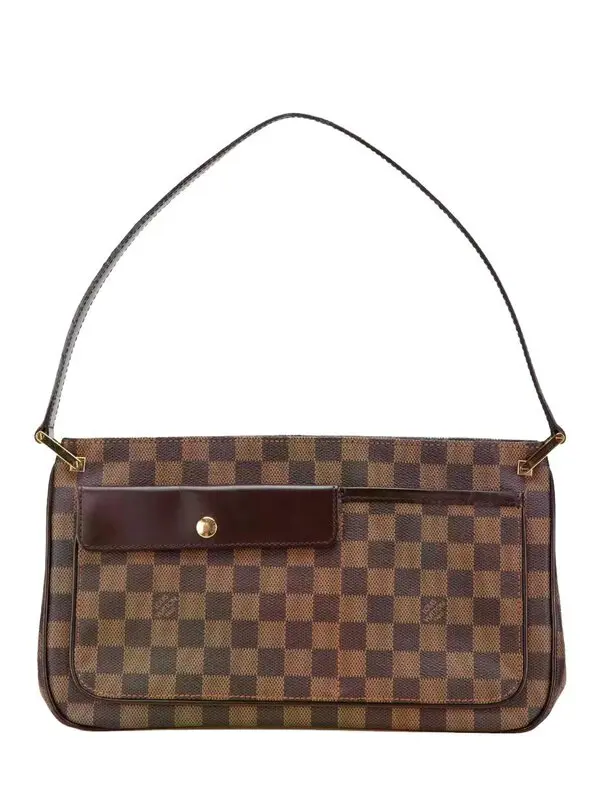 LOUIS VUITTON Damier Ebene Aubagne Shoulder Bag 2000-2010 - Brown