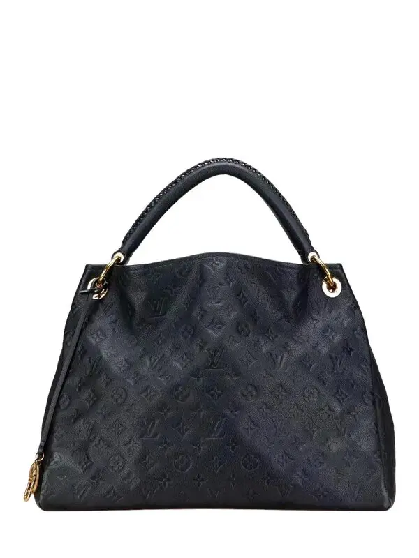LOUIS VUITTON 2010 Monogram Empreinte Artsy Mm Hobo Bag - Blue