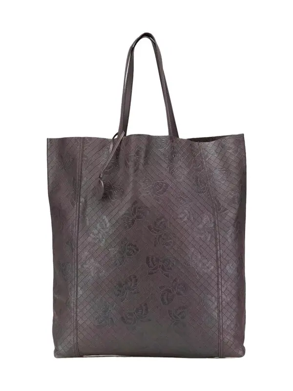 Bottega Veneta Intrecciomirage Butterfly Tote Bag - Brown