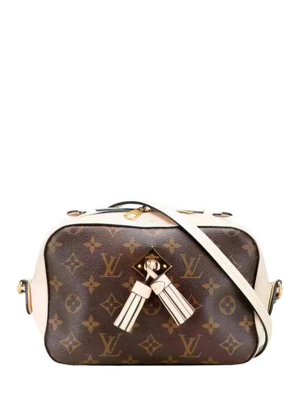 LOUIS VUITTON 2018 Monogram Saintonge Crossbody Bag - Brown