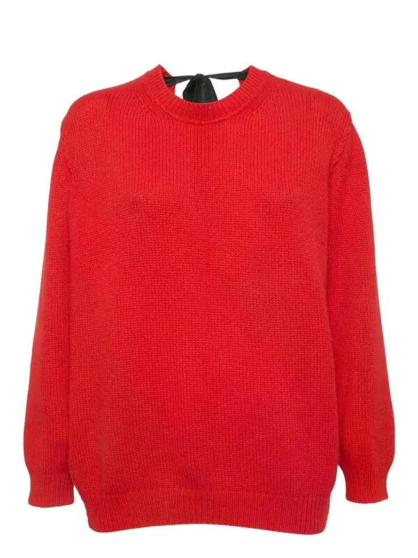 Miu Miu Cashmere Sweater - Red