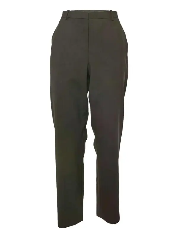 Theory Wool Tailored Trousers - Black