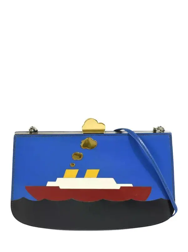 Hermès Pre-owned Sac À Malice Shoulder Bag - Blue