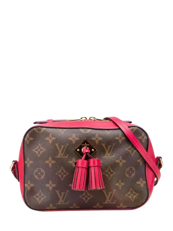 LOUIS VUITTON 2018 Monogram Saintonge Crossbody Bag - Brown