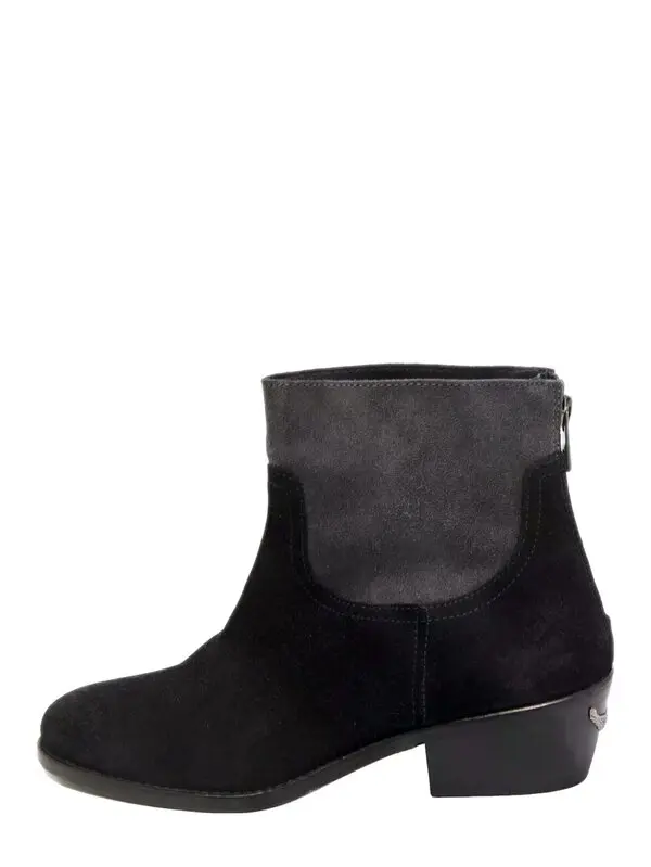 Zadig&Voltaire Teddy Ankle Boots - Black