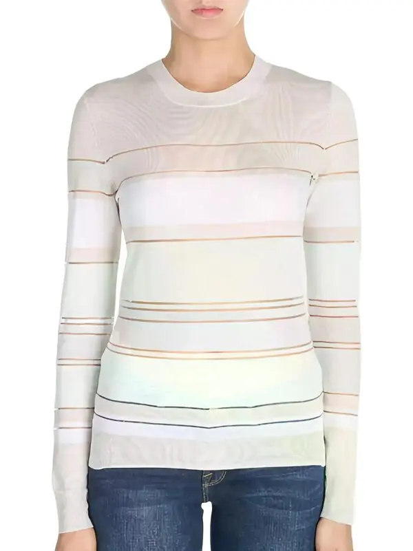 JASON WU Striped Sweater - Neutrals