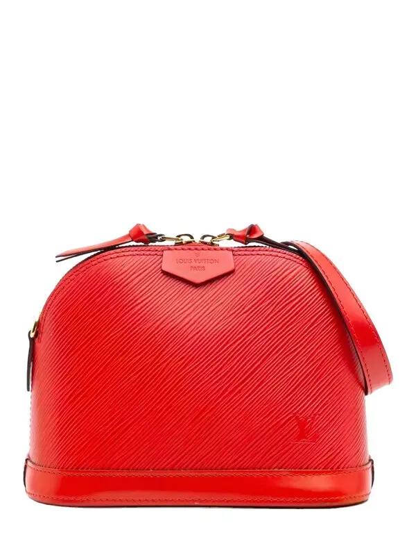LOUIS VUITTON Pre-owned 2018 Epi Mini Alma Crossbody Bag - Red