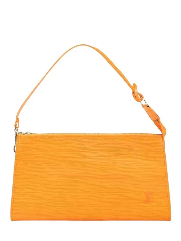 LOUIS VUITTON 2003 Epi Pochette Accessoires Shoulder Bag - Orange