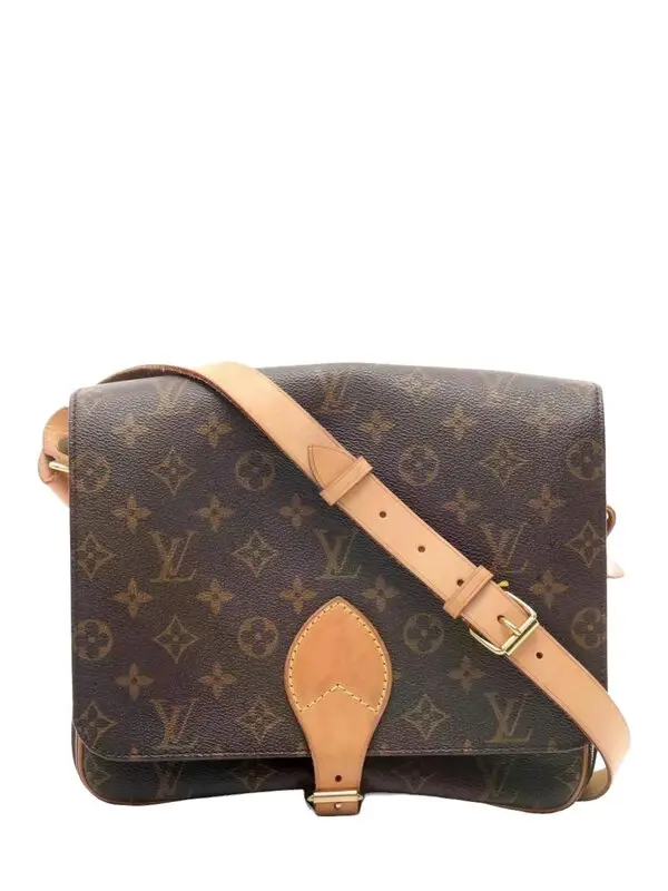 LOUIS VUITTON 2000 Cartesier Gm Shoulder Bag - Brown