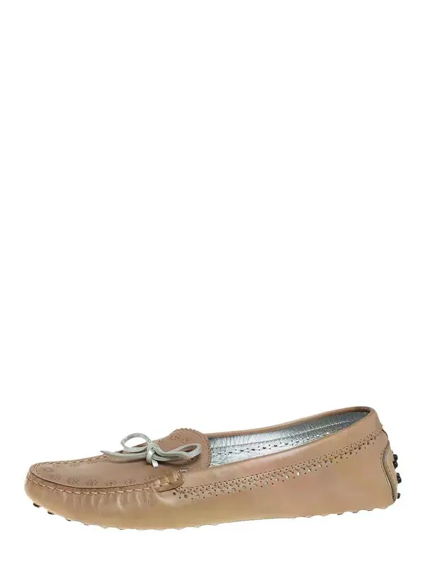 TOD'S Leather Loafers - Brown