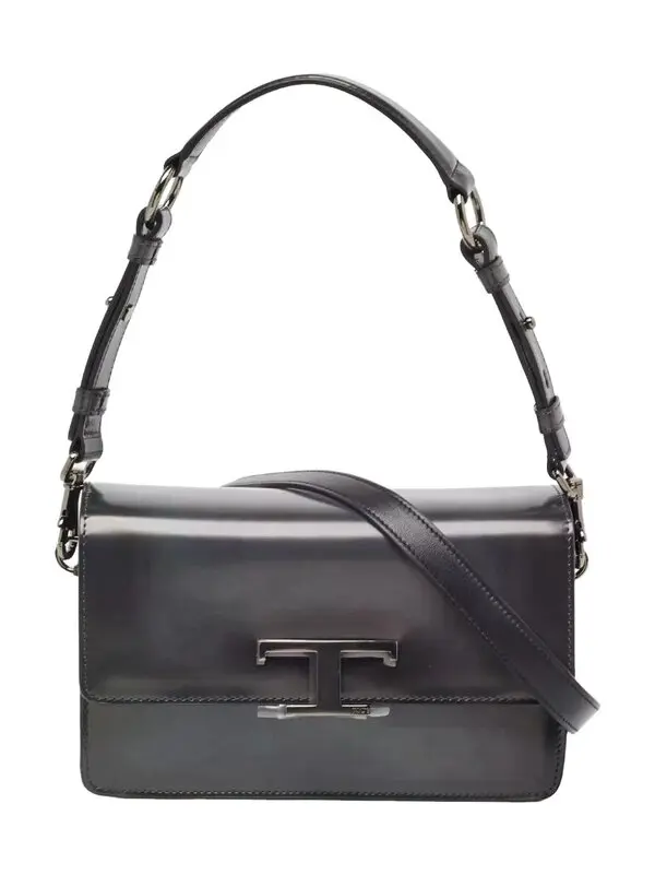 TOD'S Mini T Timeless Shoulder Bag - Grey