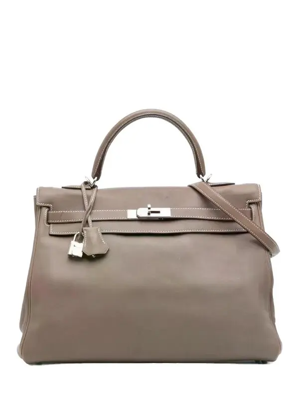 Hermès Kelly Ii Retourne 35 Satchel - Brown