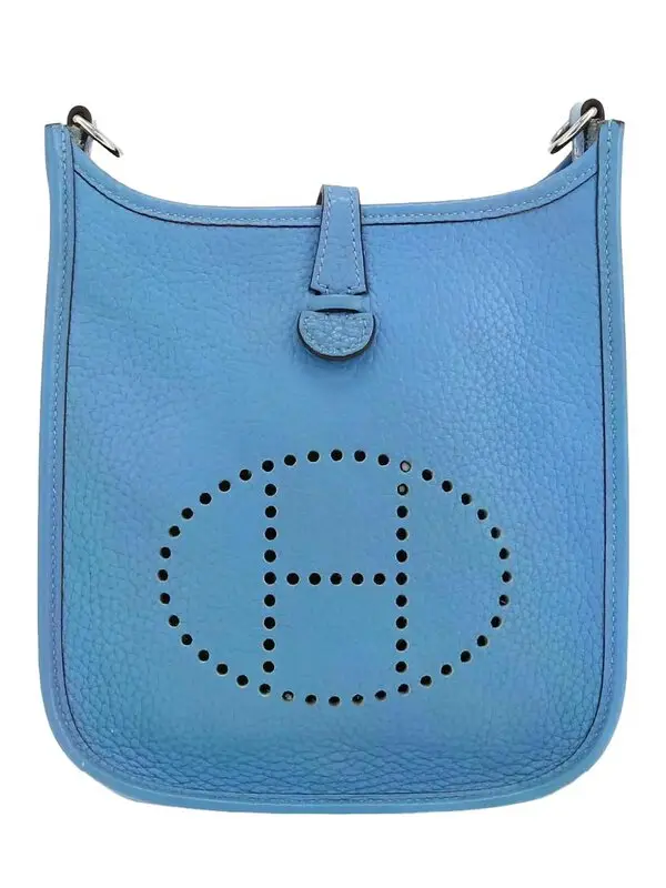 Hermès Mini Evelyne Shoulder Bag - Blue
