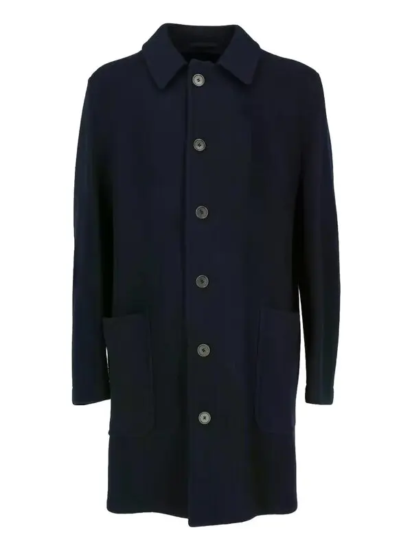 ROMEO GIGLI 1990s Single-breasted Coat - Blue