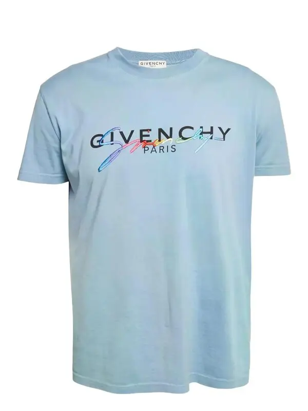 Givenchy Logo-print T-shirt - Blue