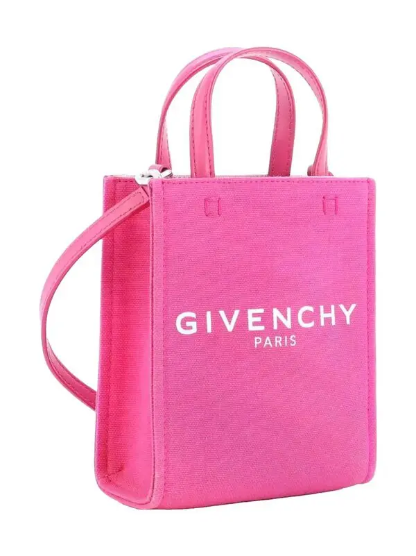 Givenchy Vertical G Canvas Mini Tote Bag - Pink