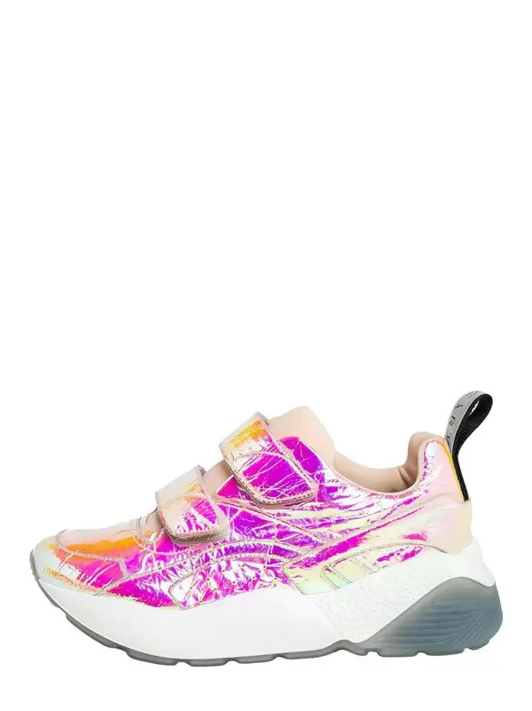Stella McCartney Holographic-finish Sneakers - Pink