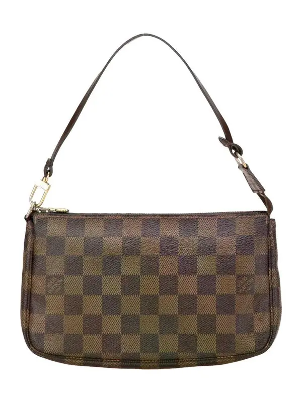 LOUIS VUITTON 2006 Damier Ebene Pochette Accessoires - Brown