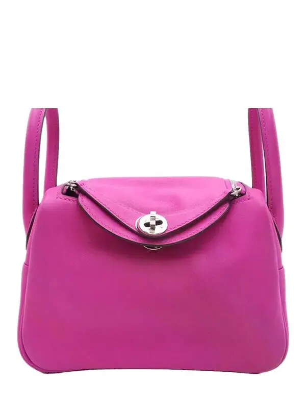 Hermès Mini Lindy 20 Satchel - Pink