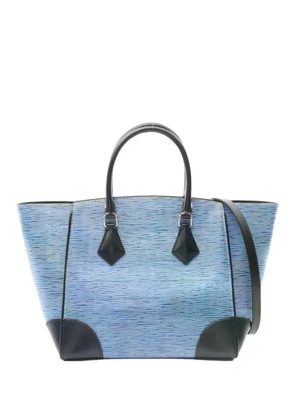 LOUIS VUITTON 2015 Phoenix Mm Tote Bag - Blue
