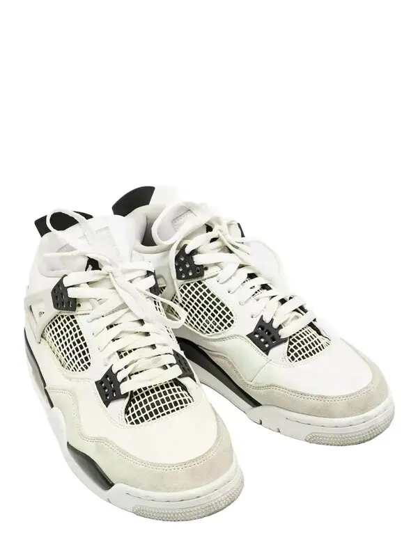 JORDAN 4 Panelled Sneakers - White